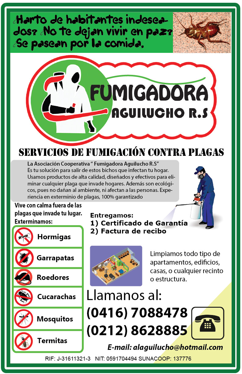 Manuel Romero Hung - "Fumigadora Aguilucho" [Poster Design for ...