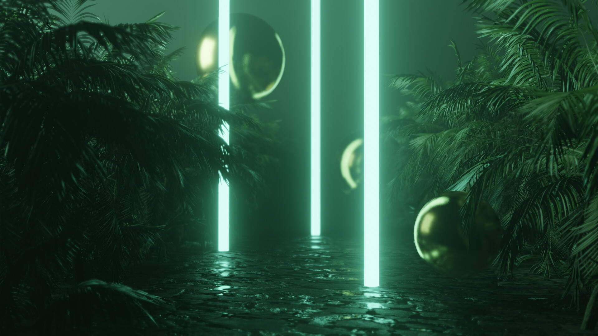 ArtStation - Neon jungle