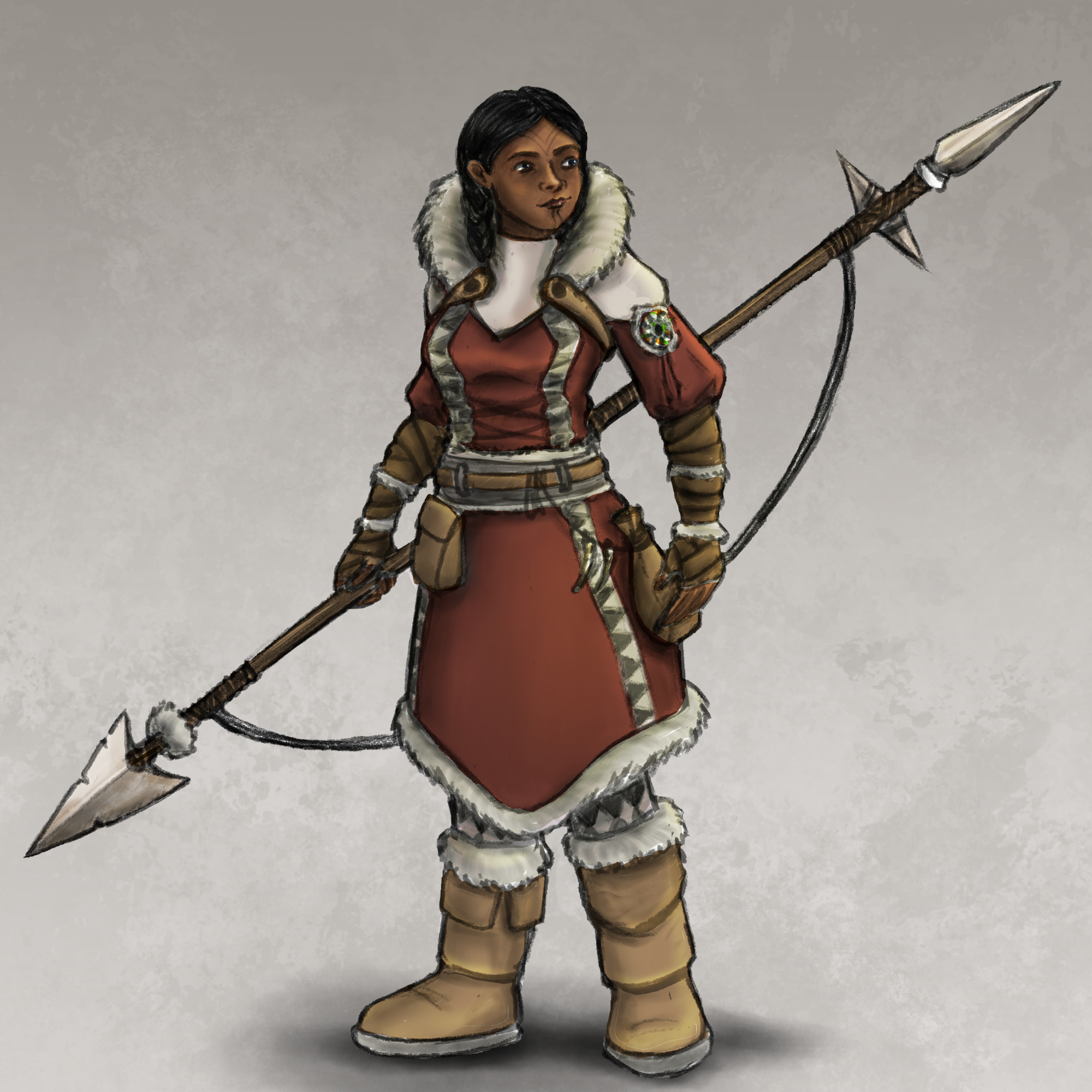 Apu Dutta - Inuit Warrior