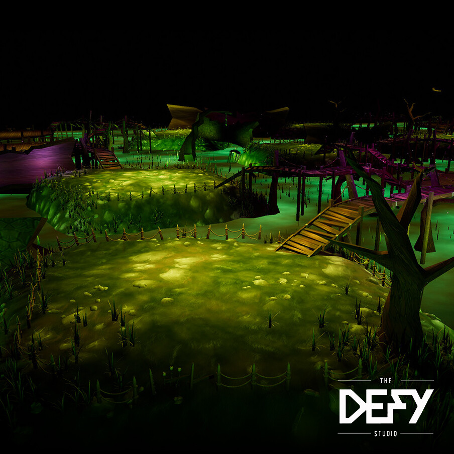 ArtStation - Swamp Environment - InfiKnight