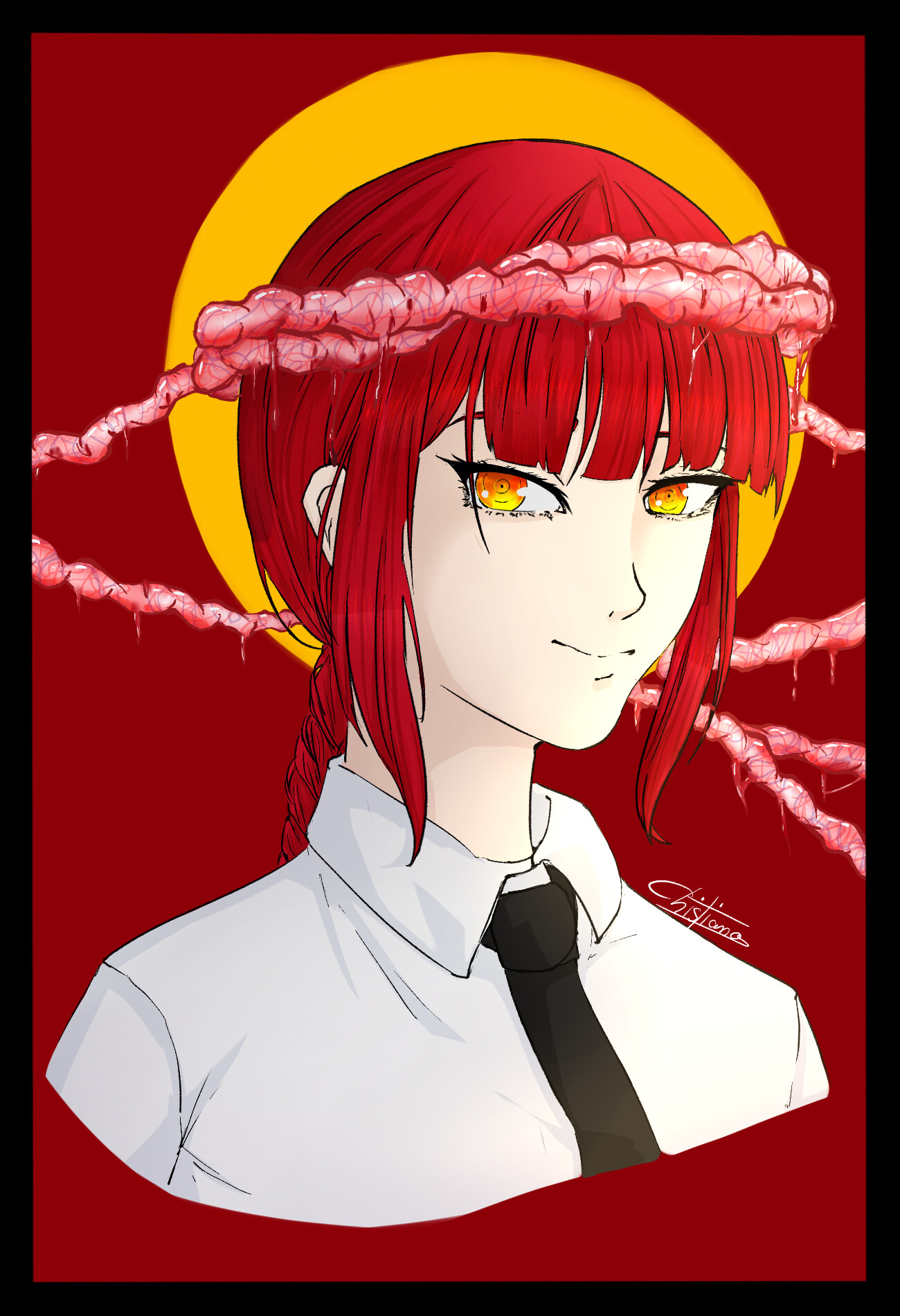 ArtStation - Makima - Chainsaw man Fanart