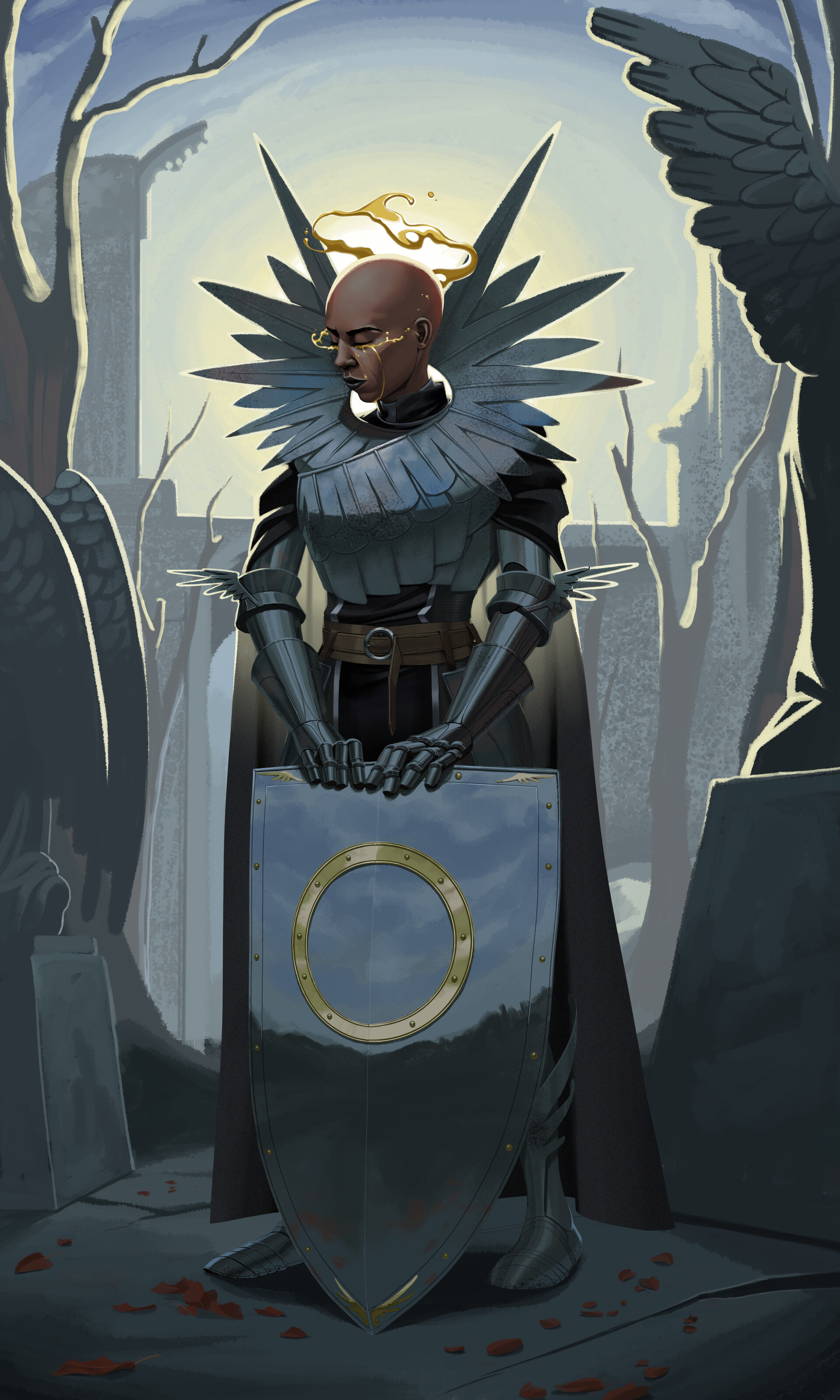ArtStation - Paladin of the Fallen Angel