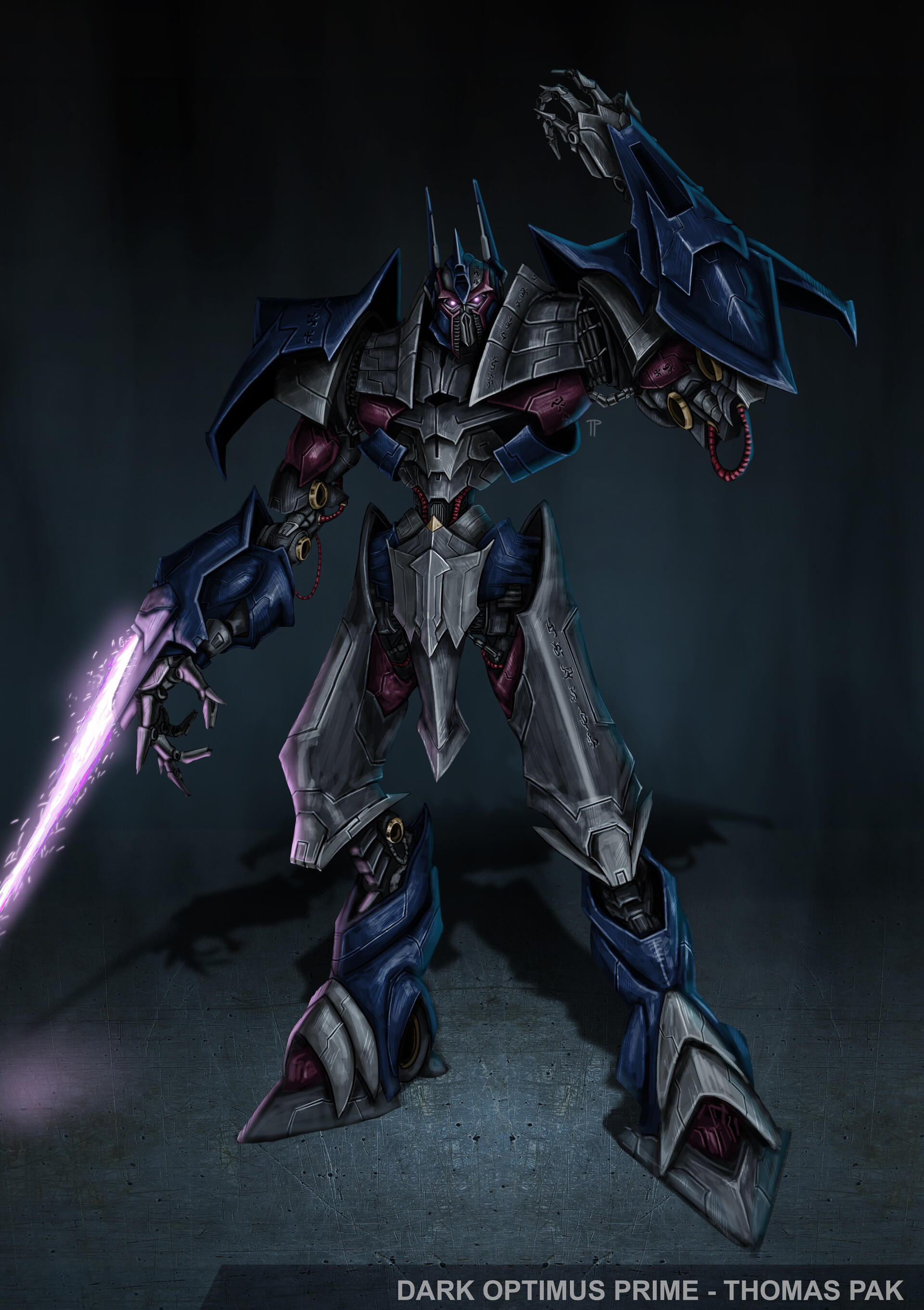 ArtStation - Dark Optimus Prime