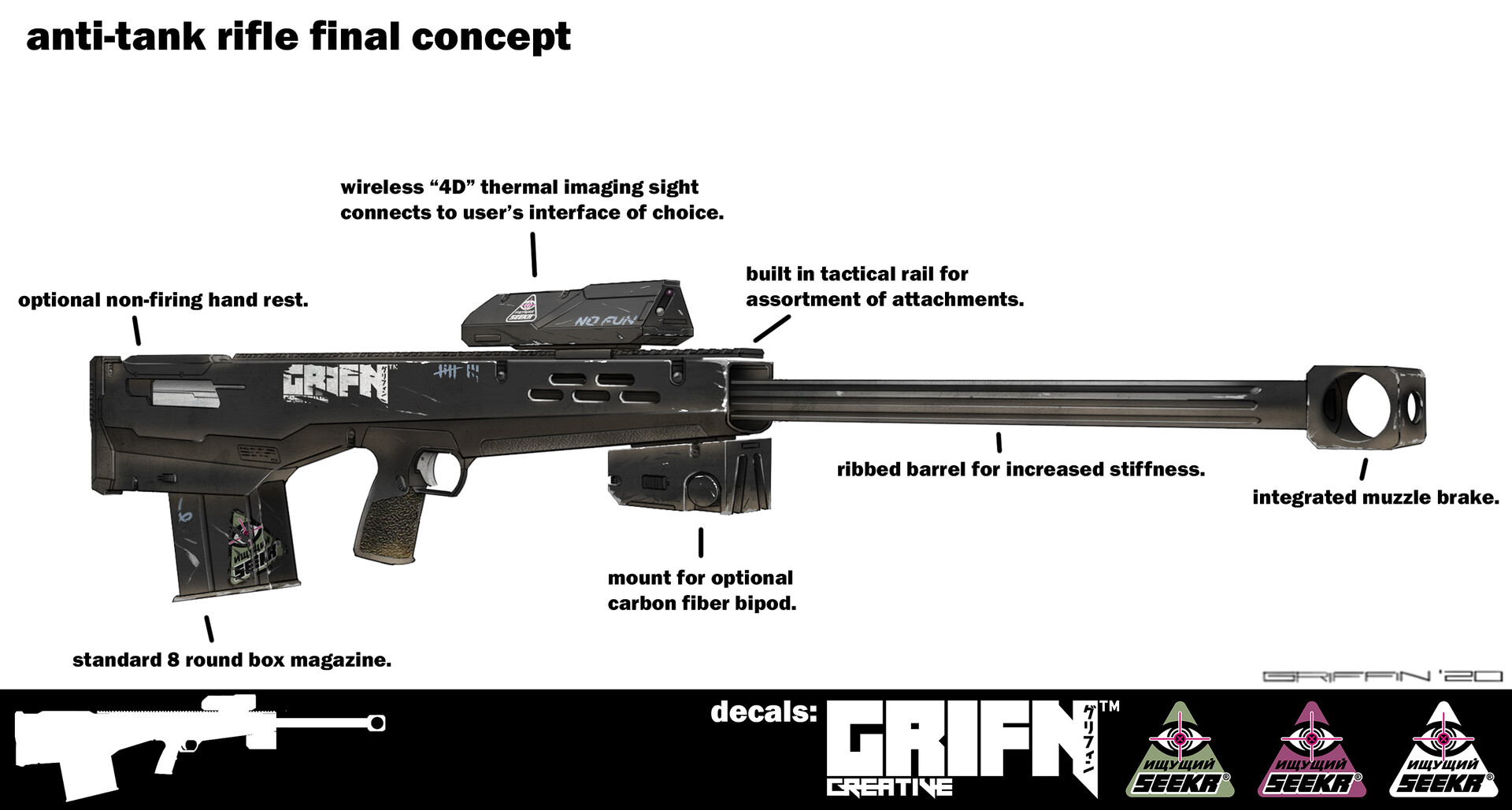 ArtStation - anti-tank rifle