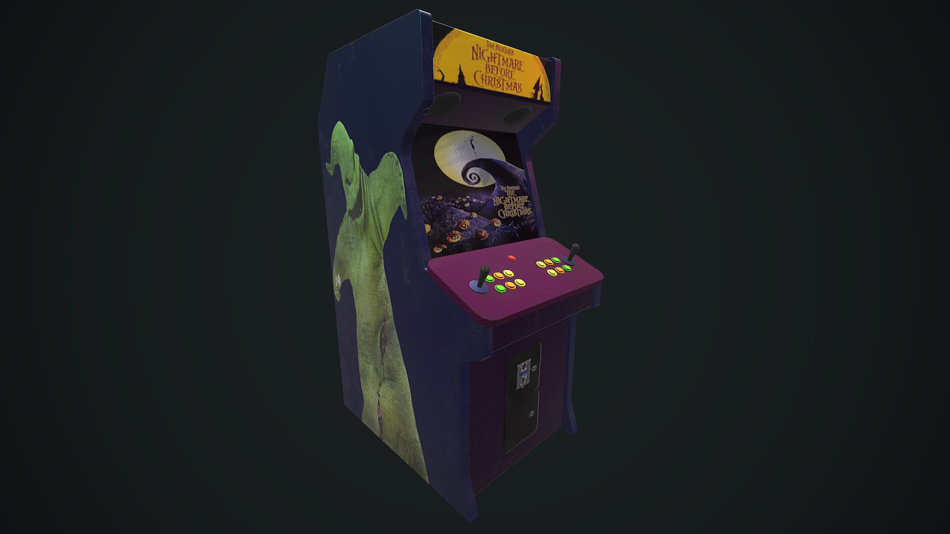 ArtStation - Retro Arcade Machine