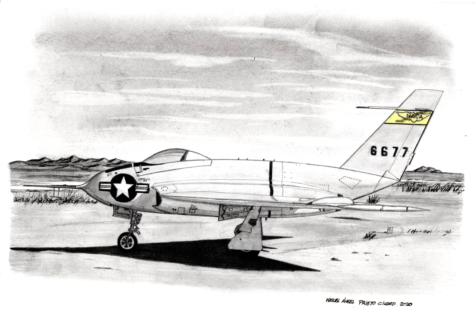 ArtStation - NORTHROP X-4 BANTAM