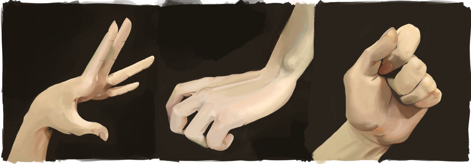ArtStation - Hand studies