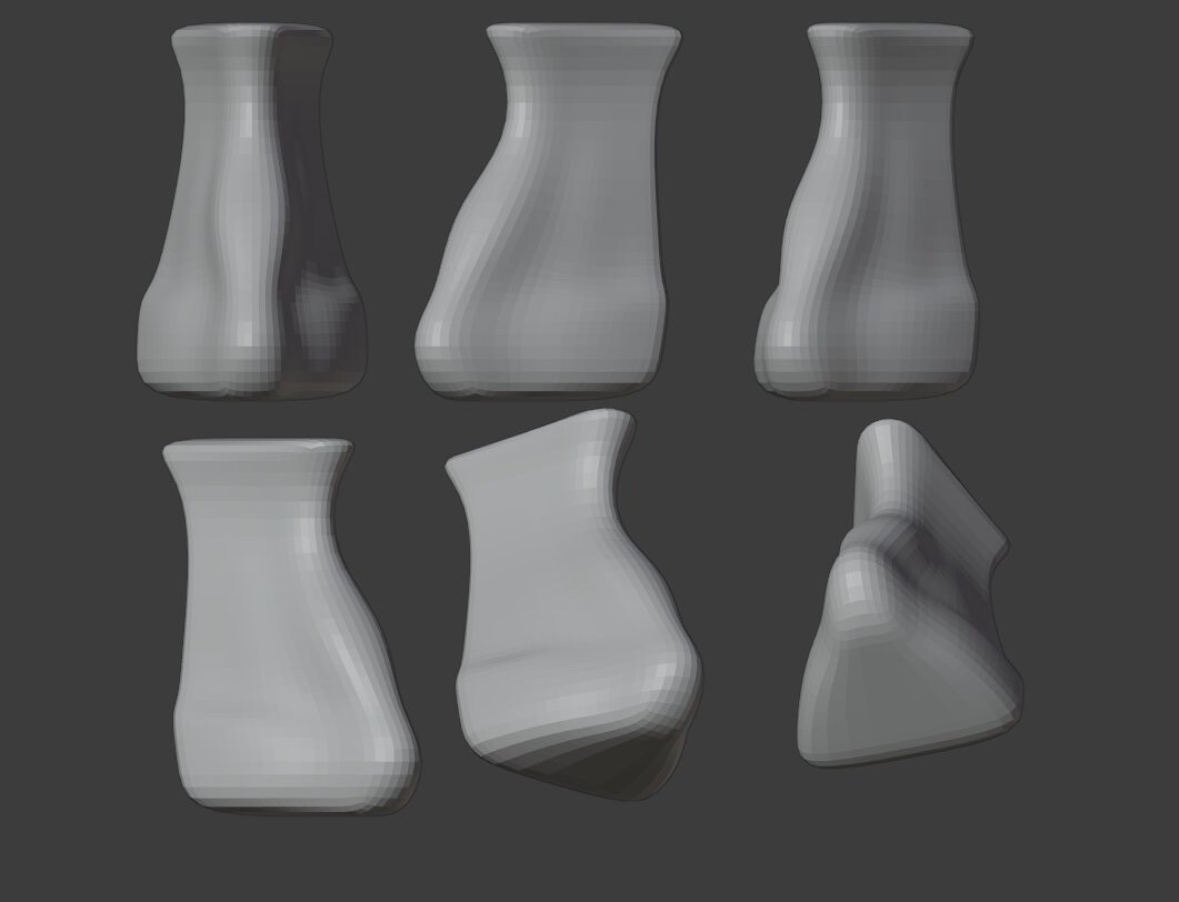 ArtStation - Base nose model and sculpt