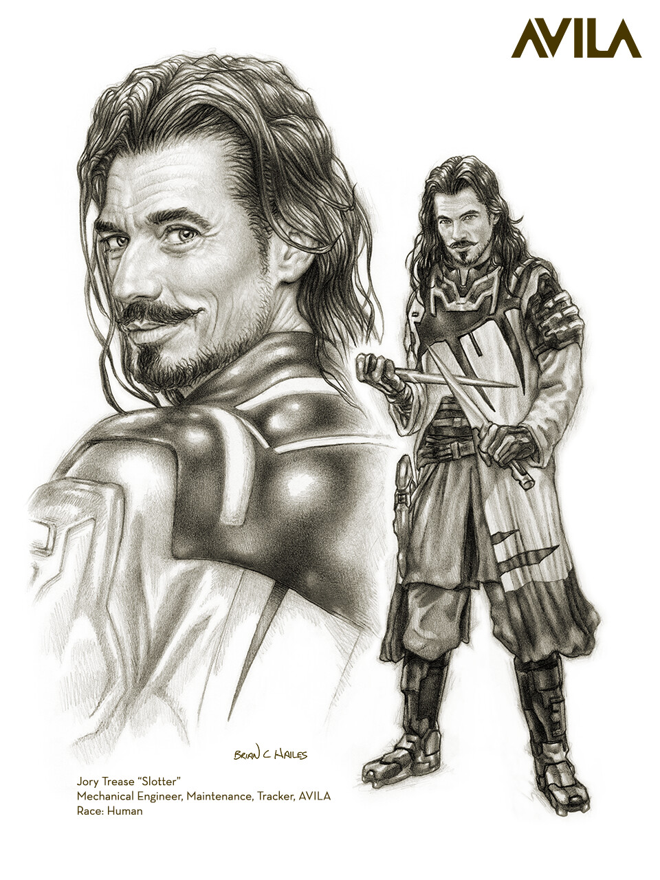 ArtStation - Slotter Character Portrait