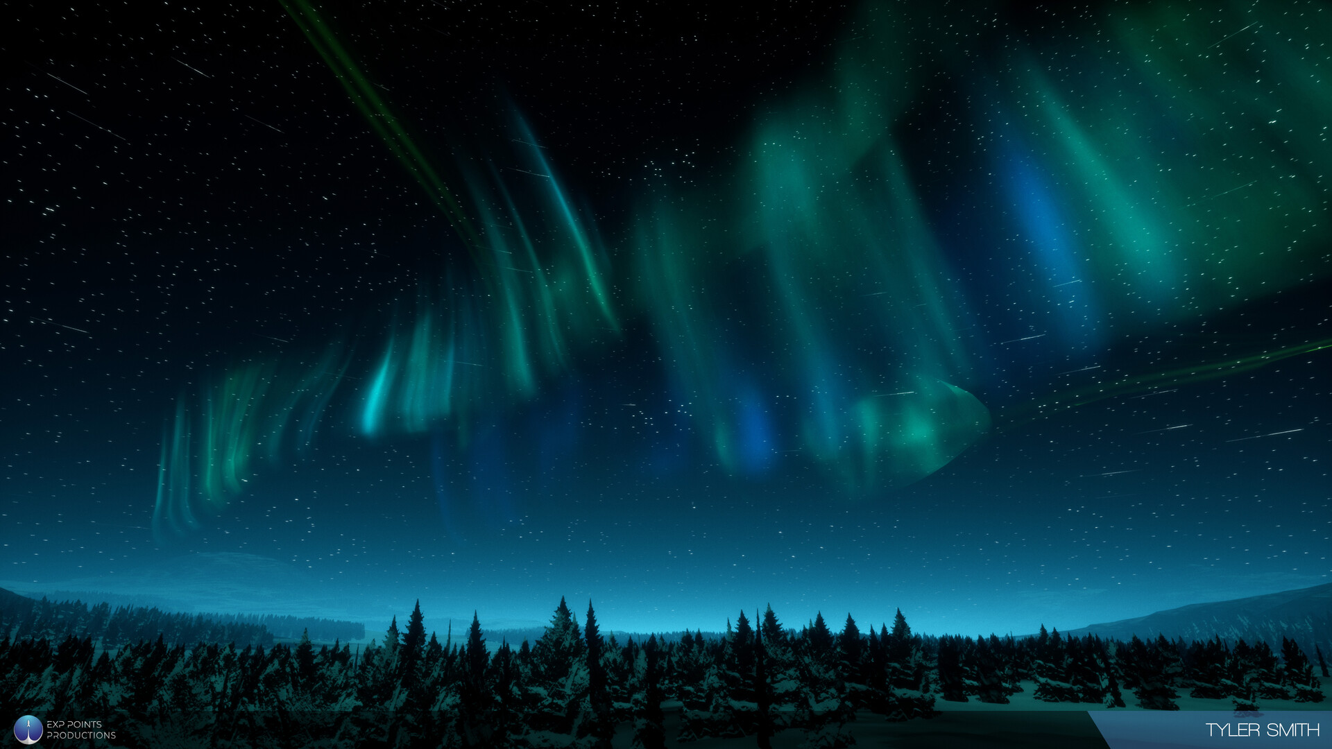 Experience Points - Creating Starry night and Aurora Borealis VFX in ...