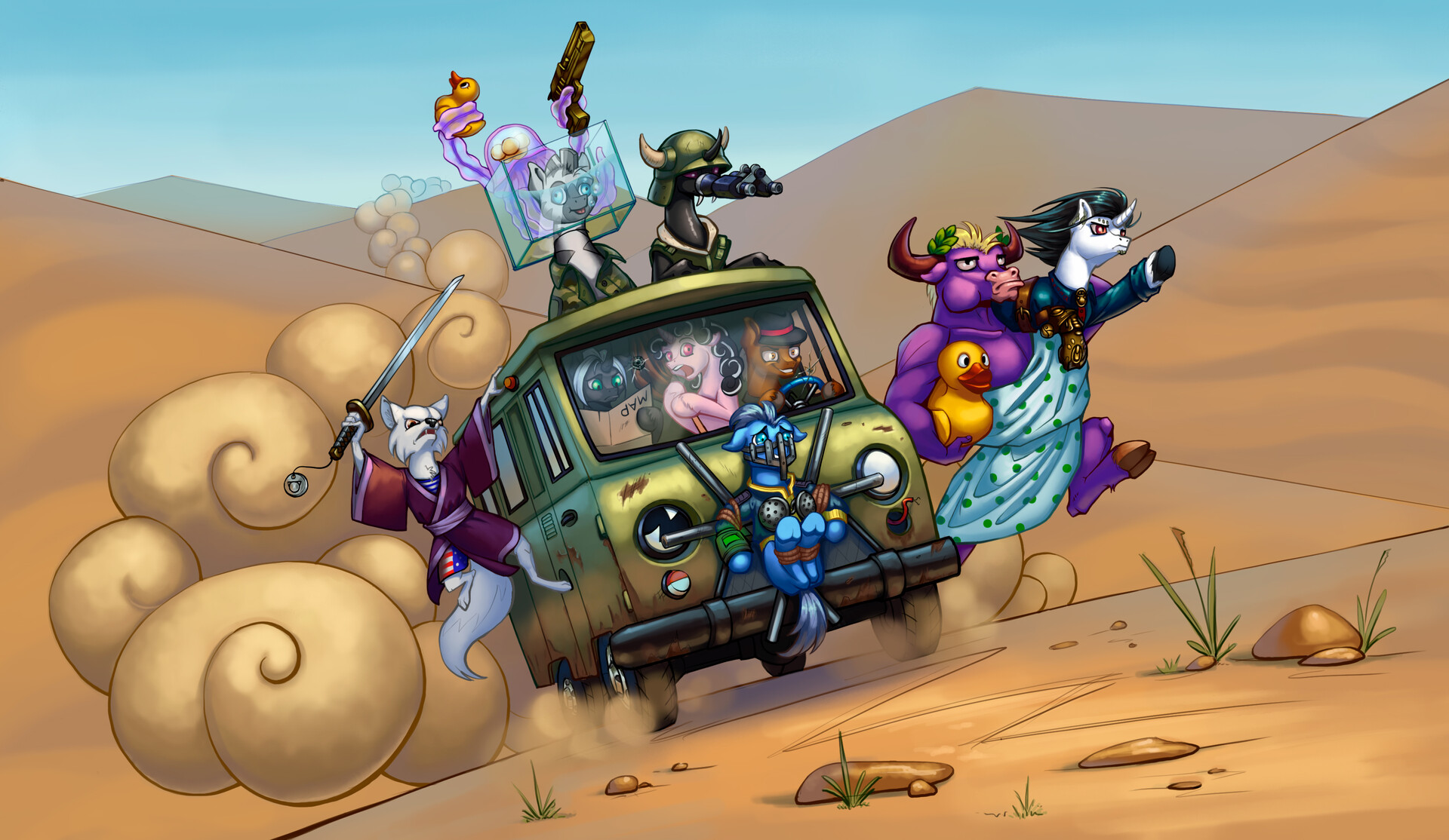 ArtStation - The Buhanka and Bandosy