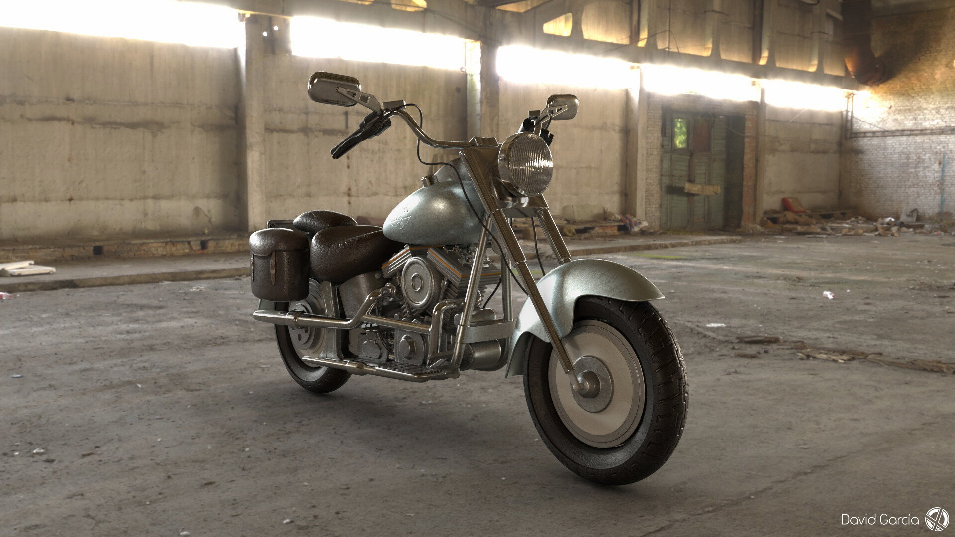 ArtStation - Harley Davidson