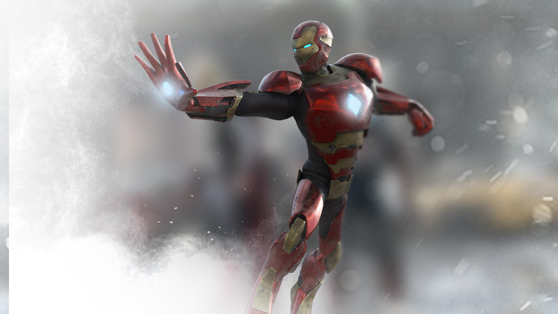 ArtStation - Ironman suit prototyping for Marvel