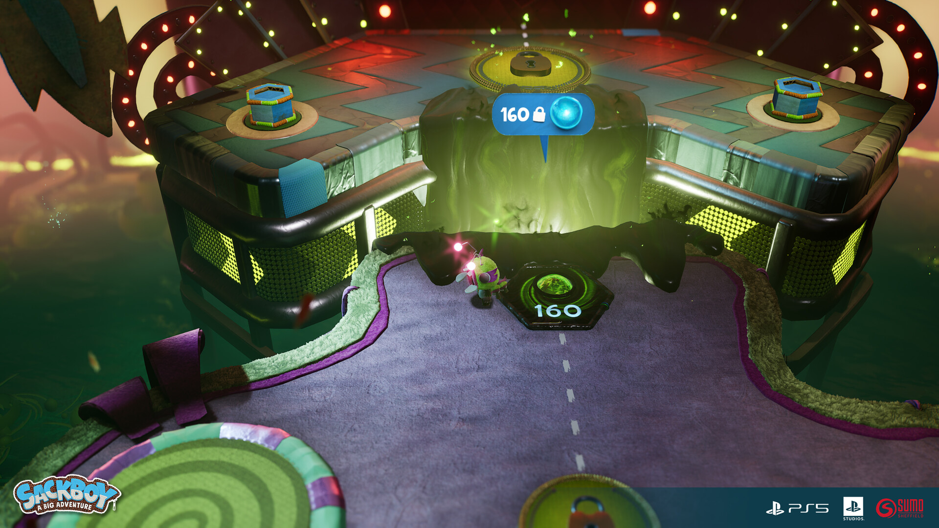 Alejandro Kühne - The Center of Craftworld - World Map - Sackboy: A Big ...