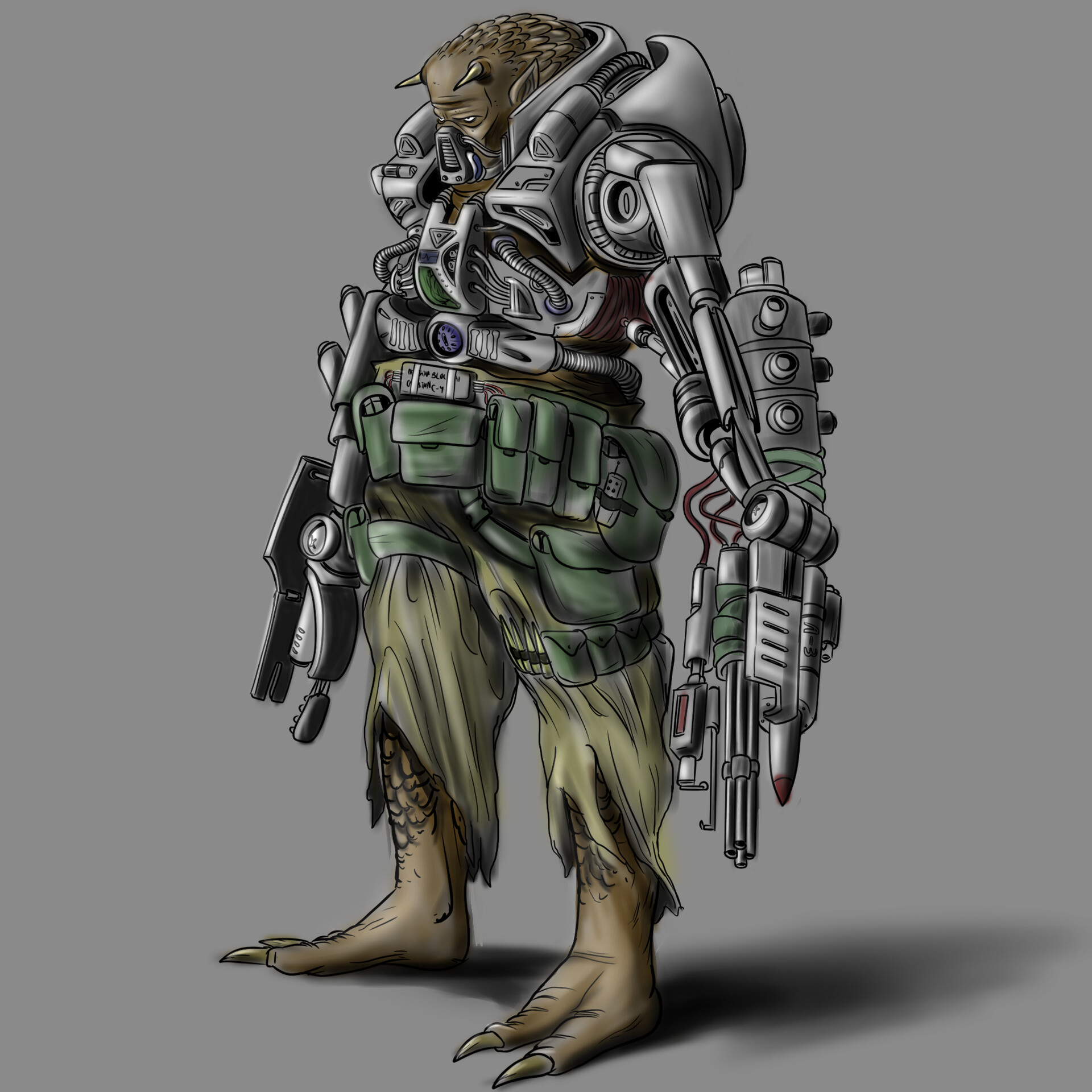 ArtStation - Creature design challenge