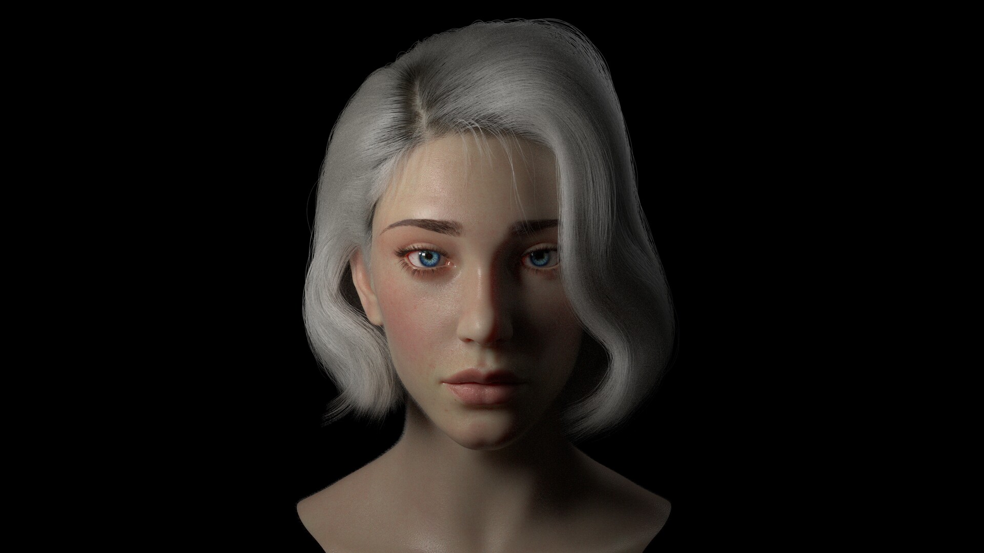 ArtStation - Female Character Study (WIP)