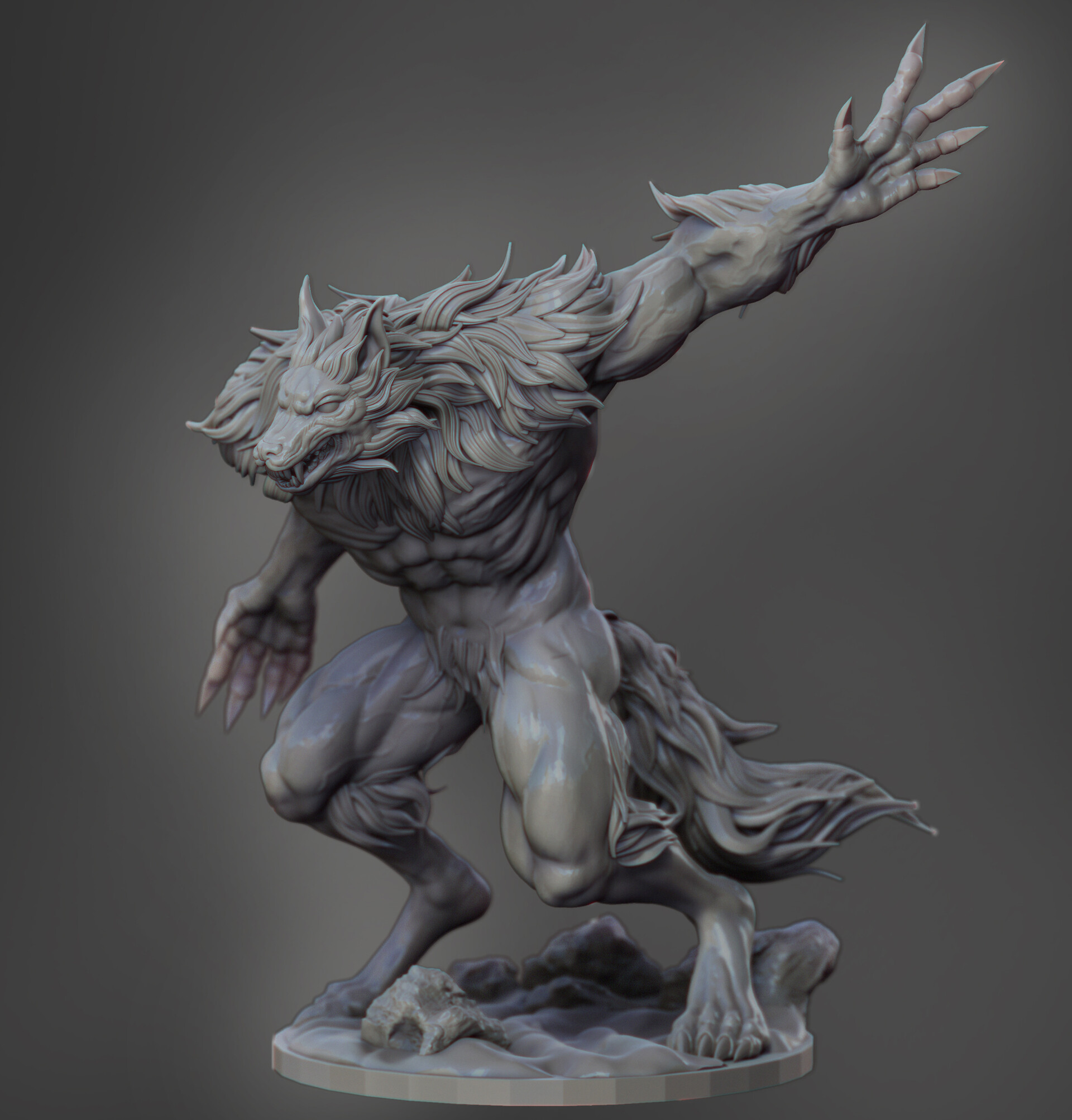 ArtStation - Werewolf