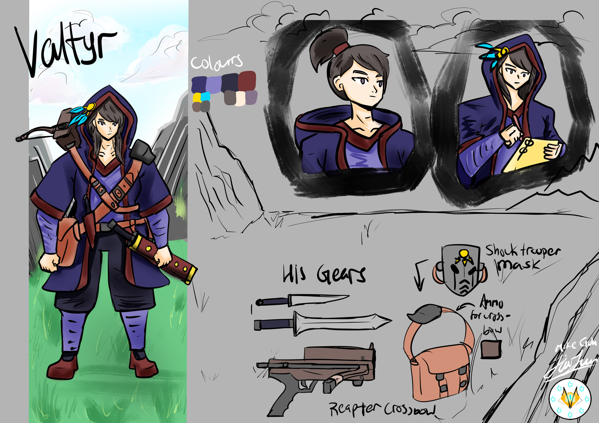 ArtStation - TOTM: Character designs