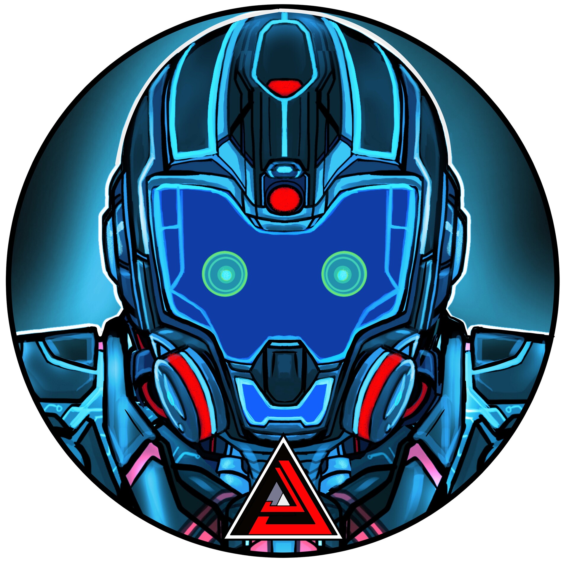 ArtStation - Mech Head Icon