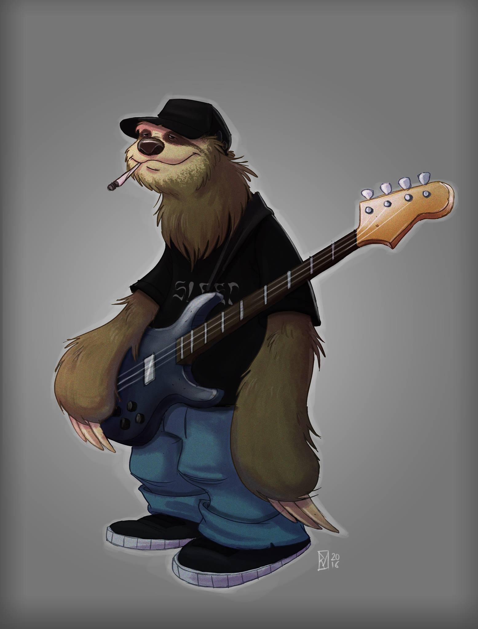 ArtStation - Stoner Sloth
