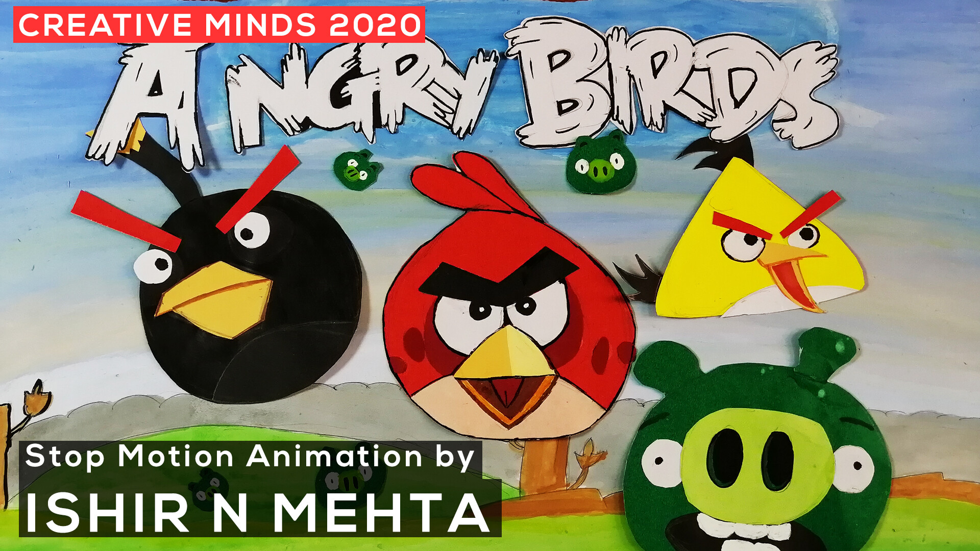ArtStation - Stop Motion Game Play Angry Birds : By ISHIR N MEHTA