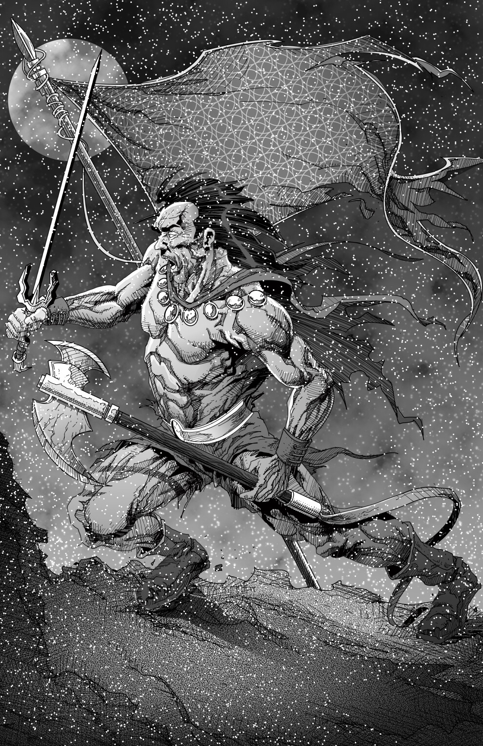 ArtStation - Conan snow