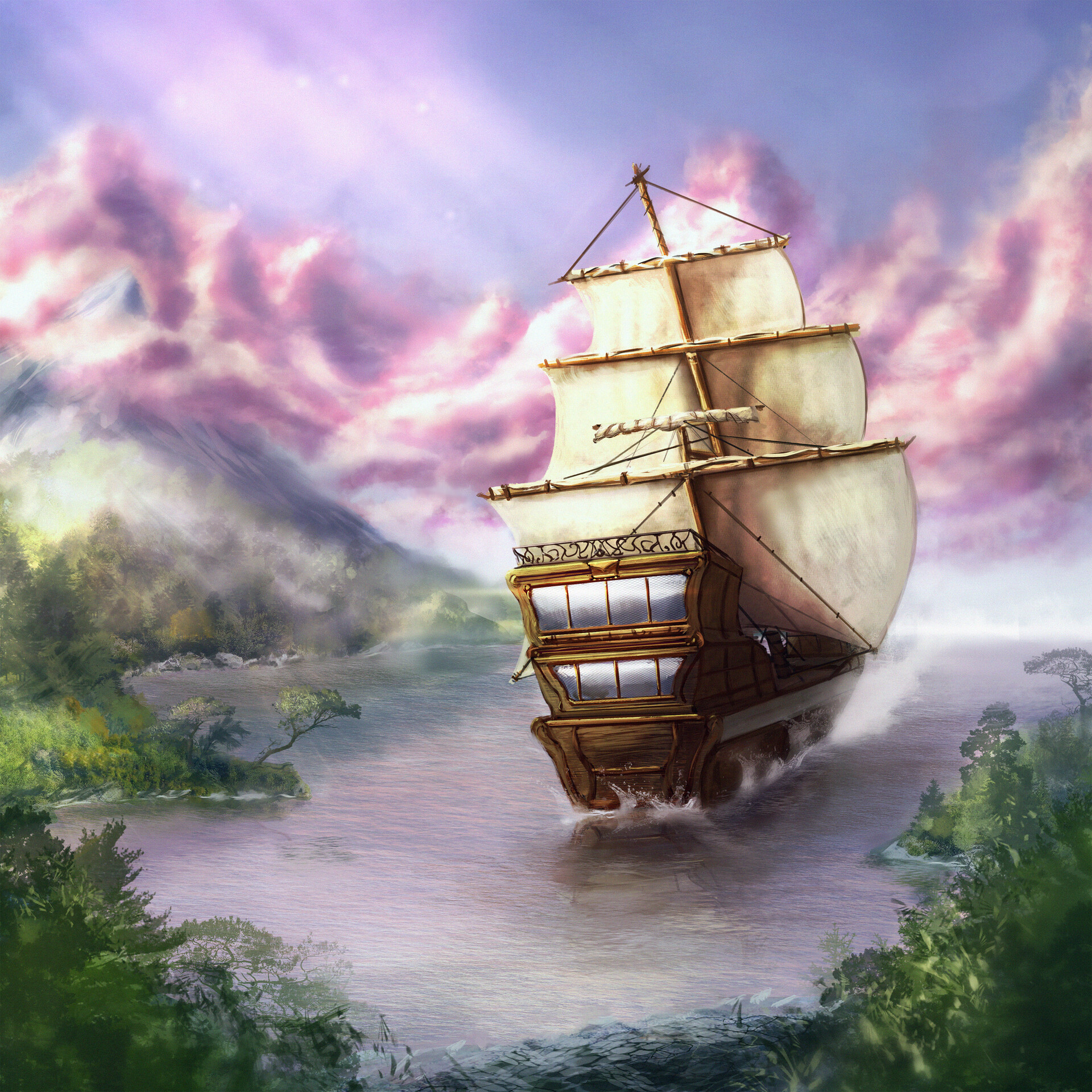 ArtStation - Sail Away