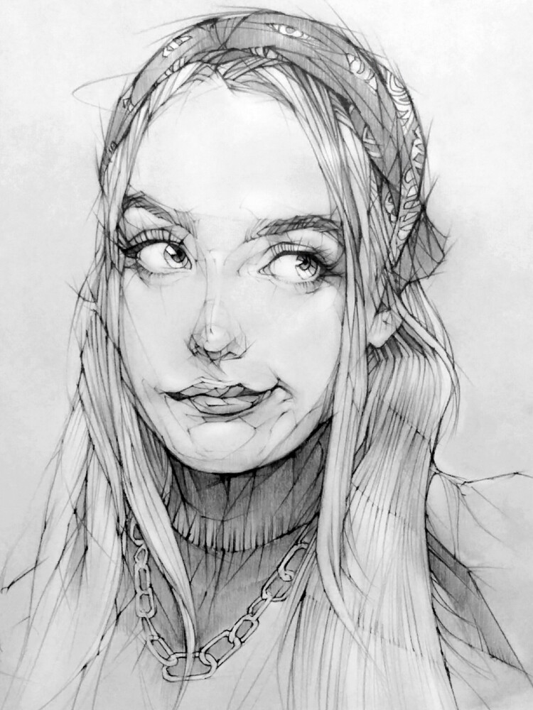 ArtStation - pencil drawing portrait Toh-Yasu藤保 #126