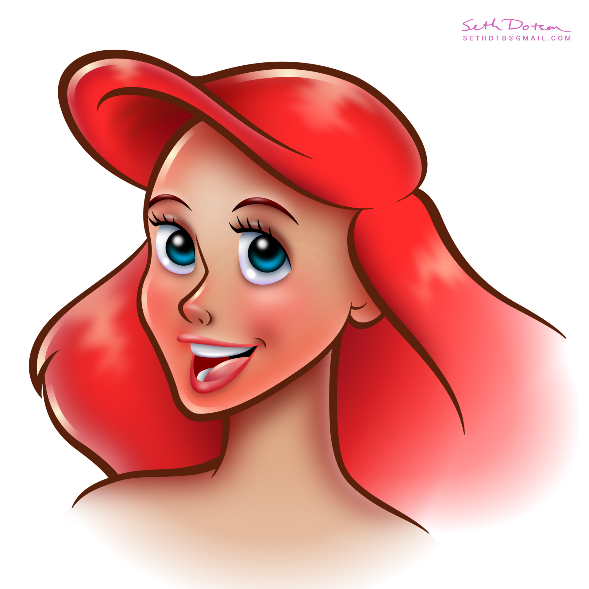 ArtStation - Ariel; no tutorial