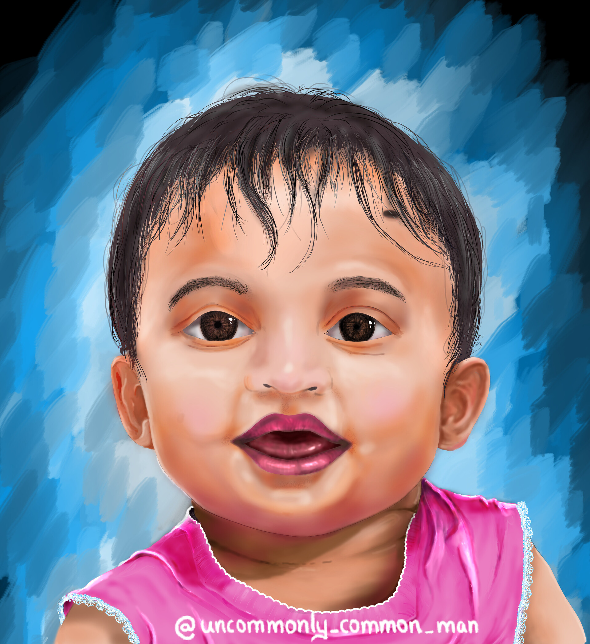 ArtStation - Portrait of a child