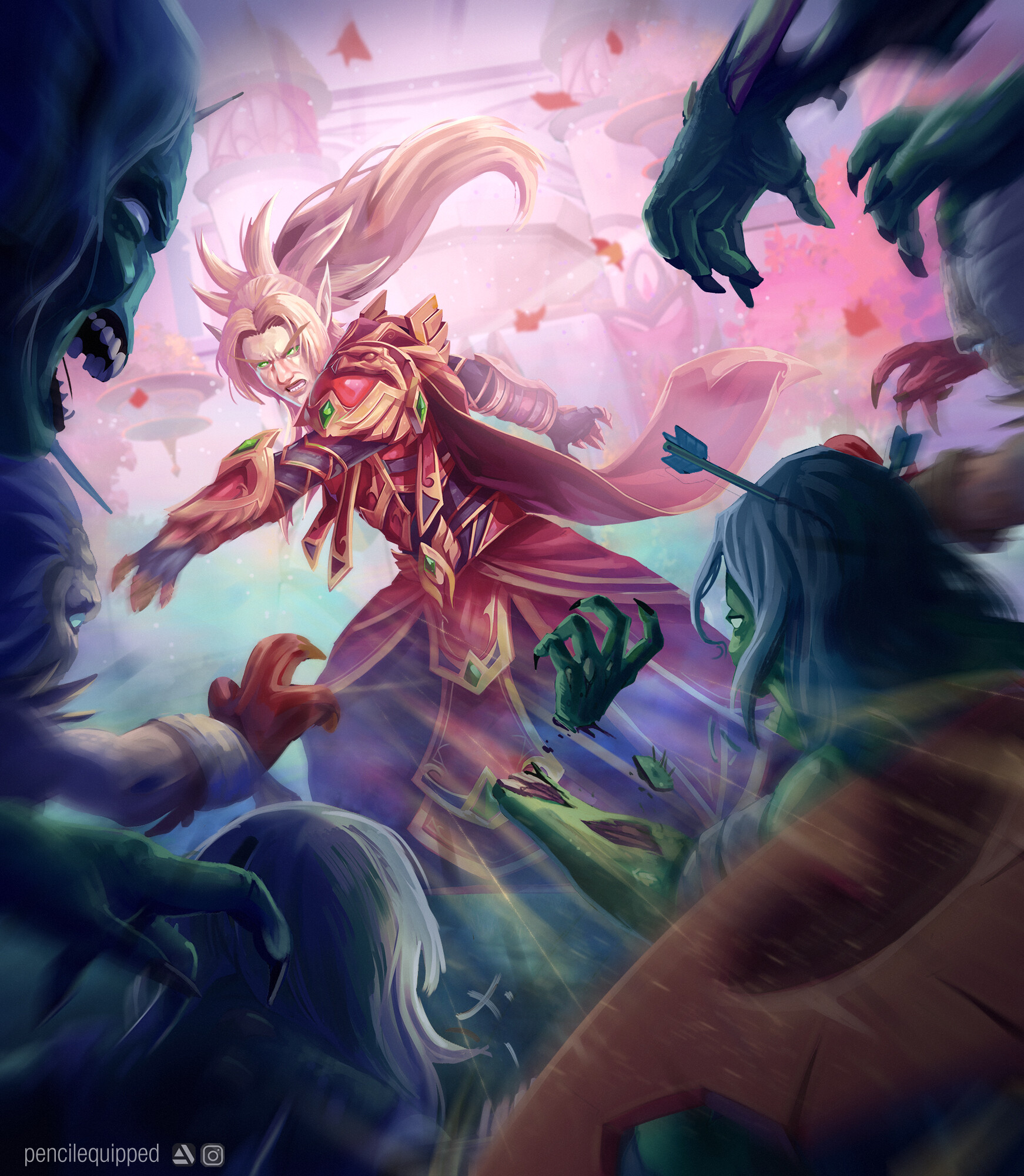 ArtStation - WoW Character Commission