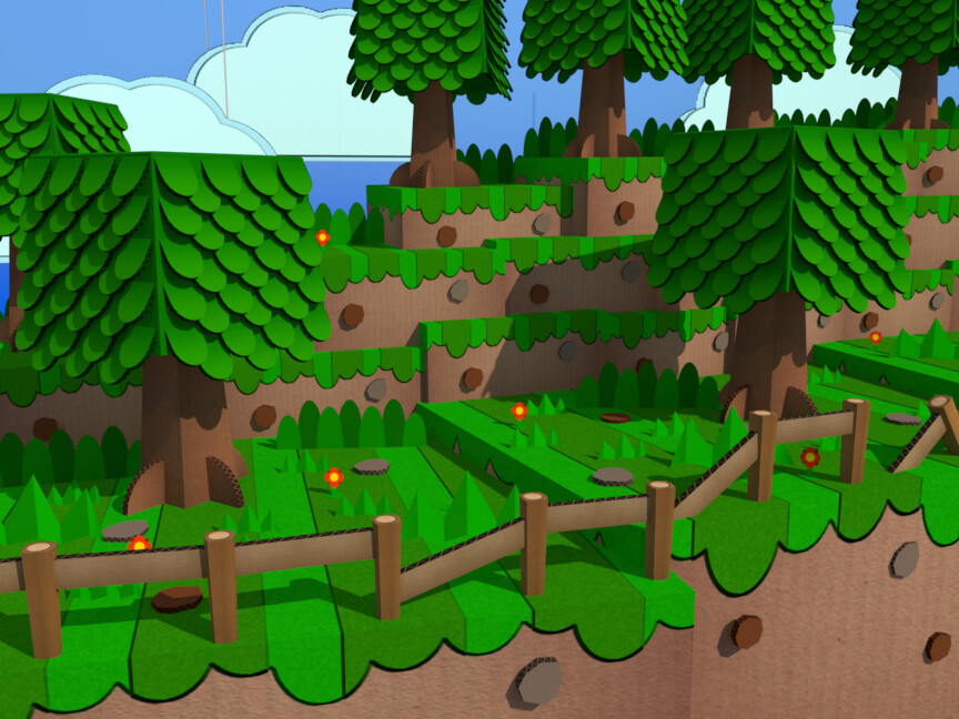 ArtStation - Green Forest