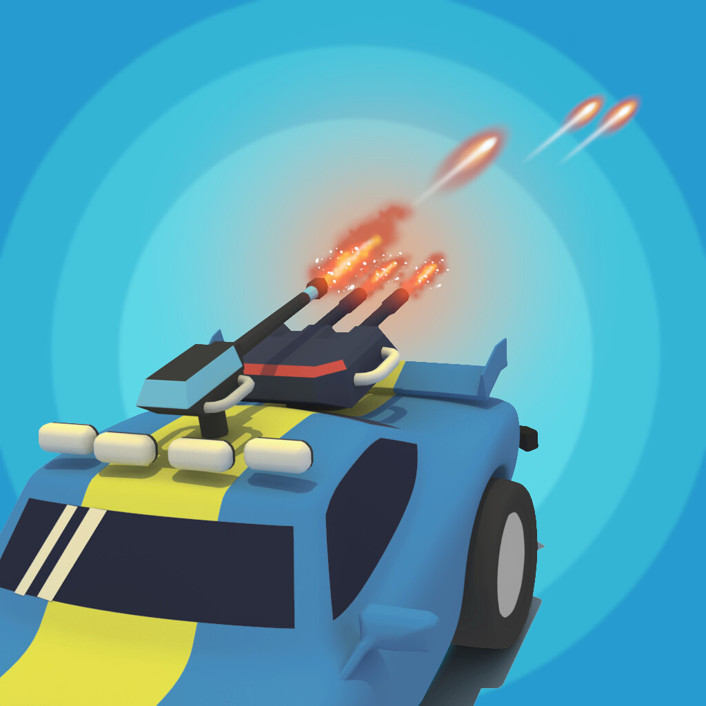 ArtStation - Boom Cars Art Work