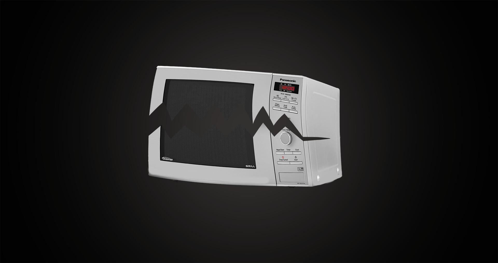 Filipe Sacramento - Devil Microwave - Photoshop