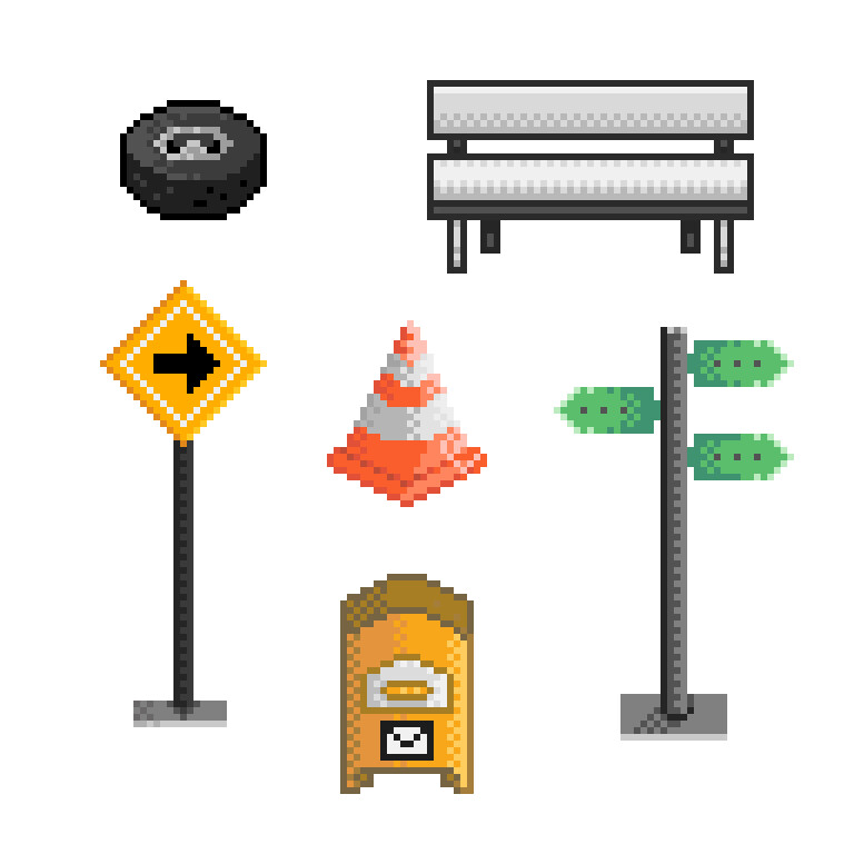 ArtStation - Urban Objects