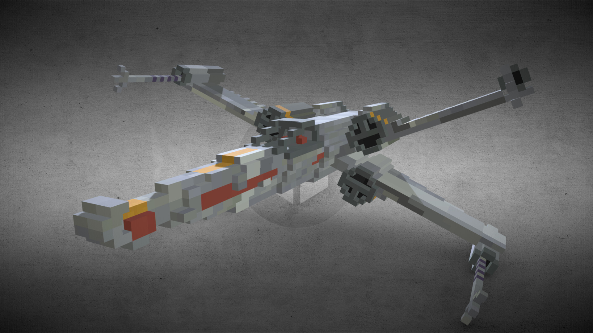 ArtStation - Star Wars X-Wing | Voxel