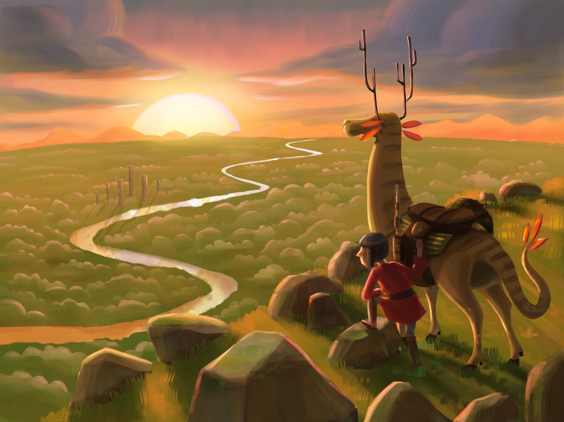 ArtStation - Golden Hour