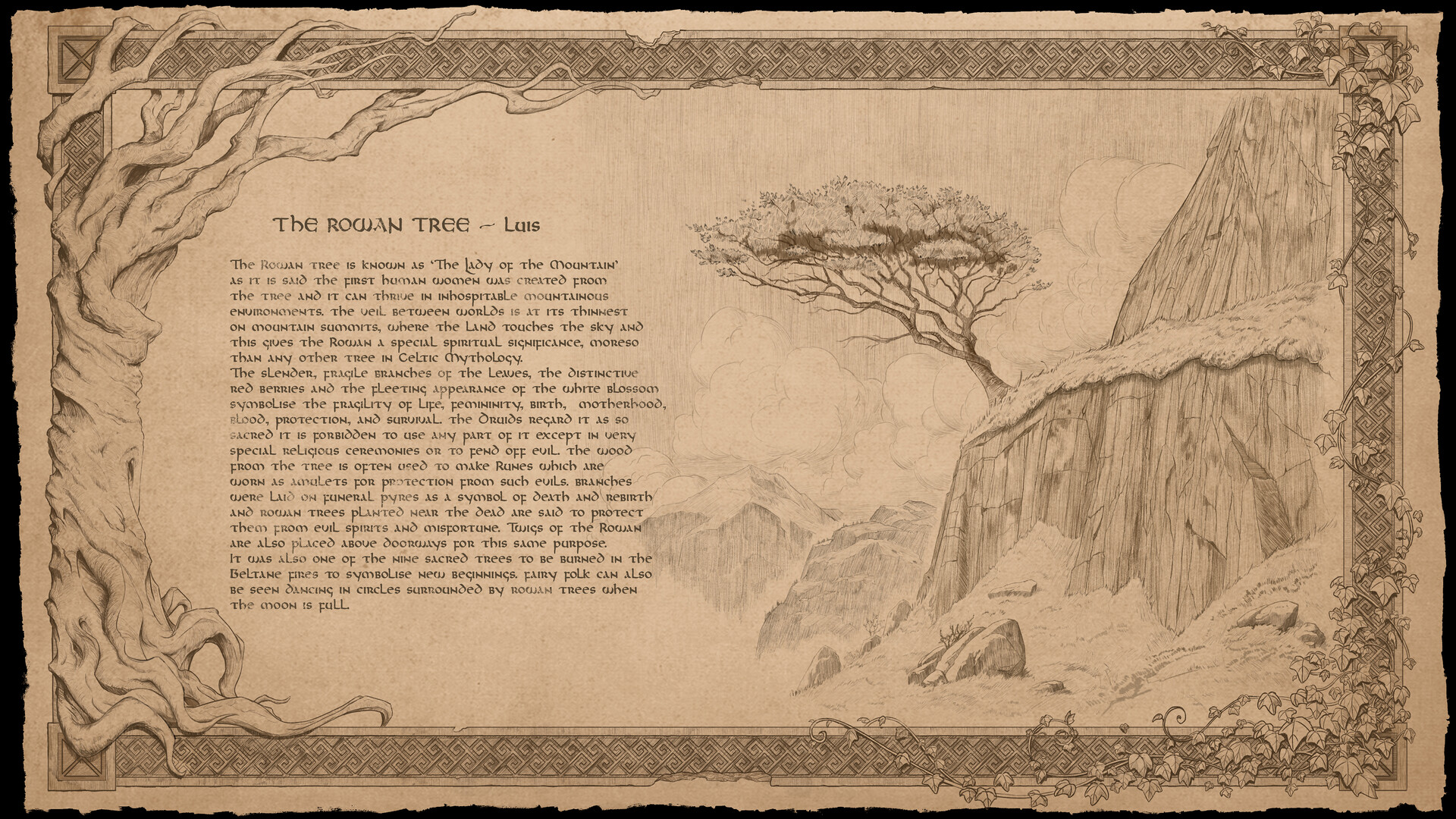 ArtStation - The Rowan Tree