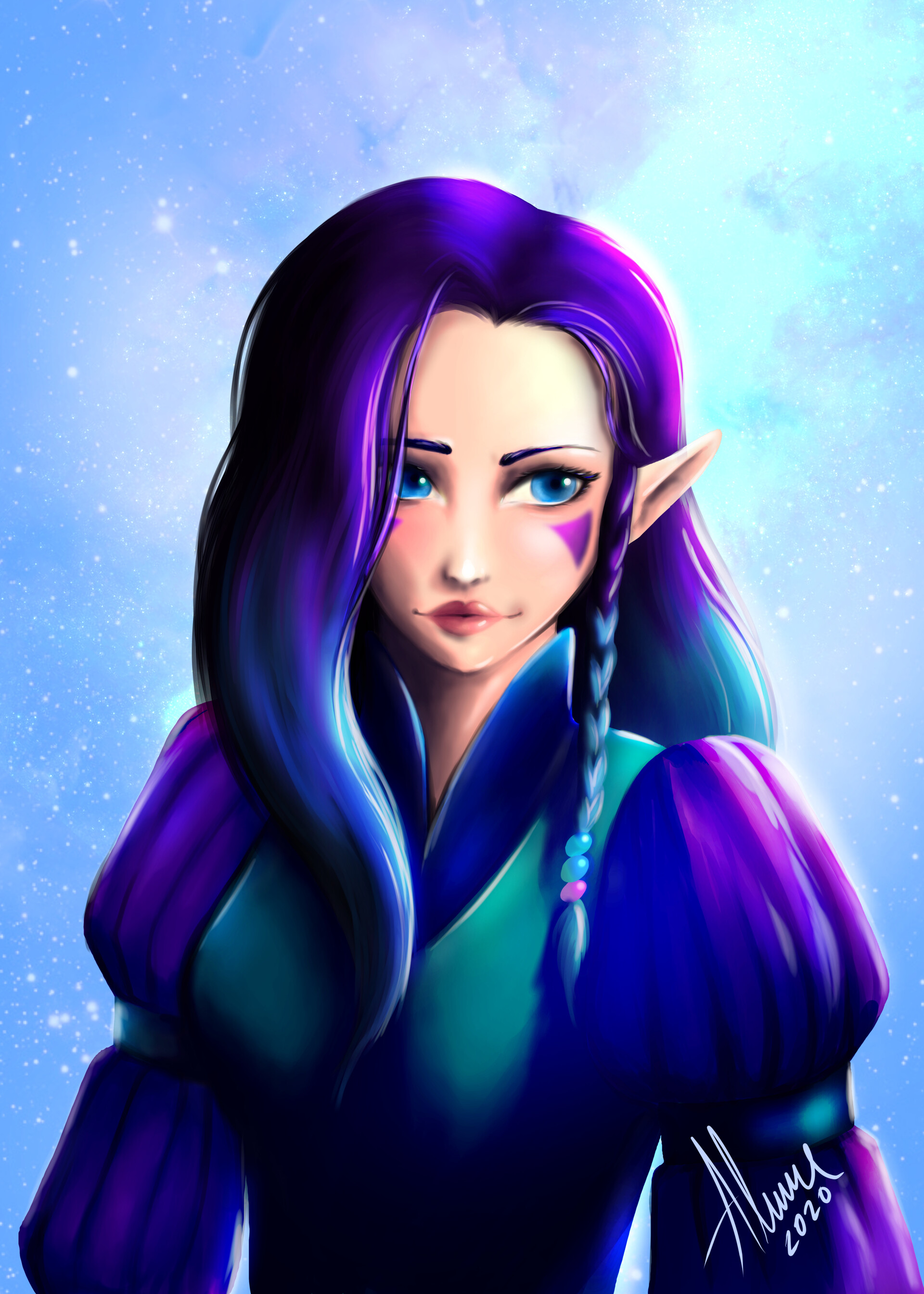 ArtStation - Lyra portrait