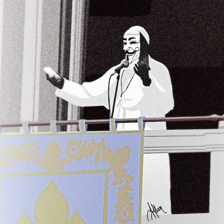 ArtStation - La predicación de Guy Fawkes