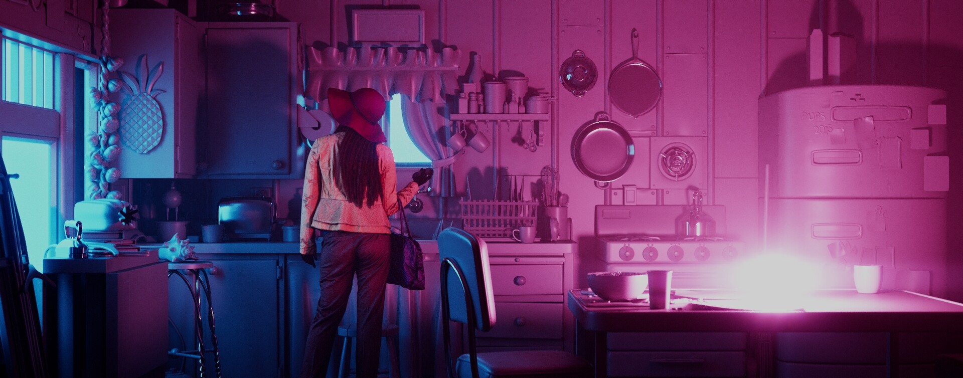 ArtStation - Cinematic Look Practice - Blade Runner Color Pallet