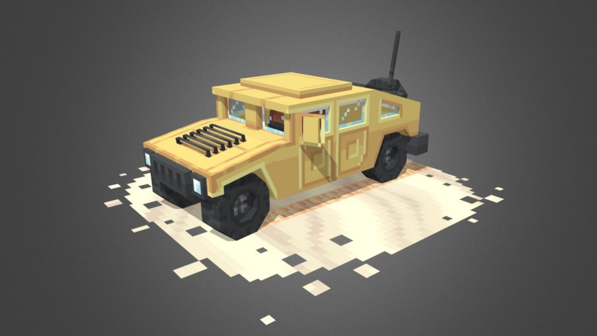 ArtStation - Humvee M1151