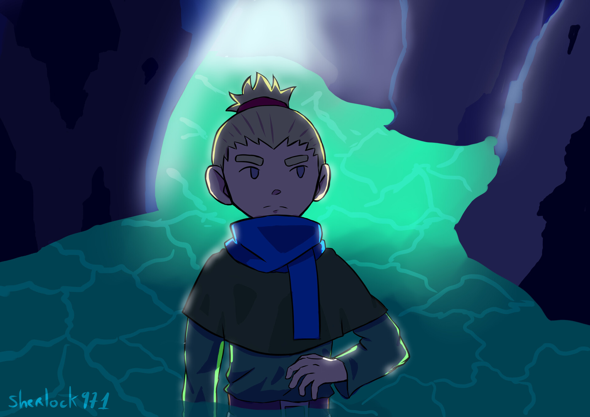 ArtStation - Dark Cave Exploration