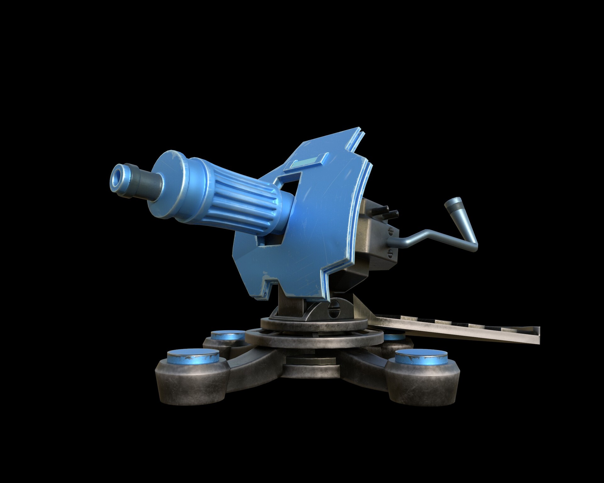 ArtStation - Machine gun