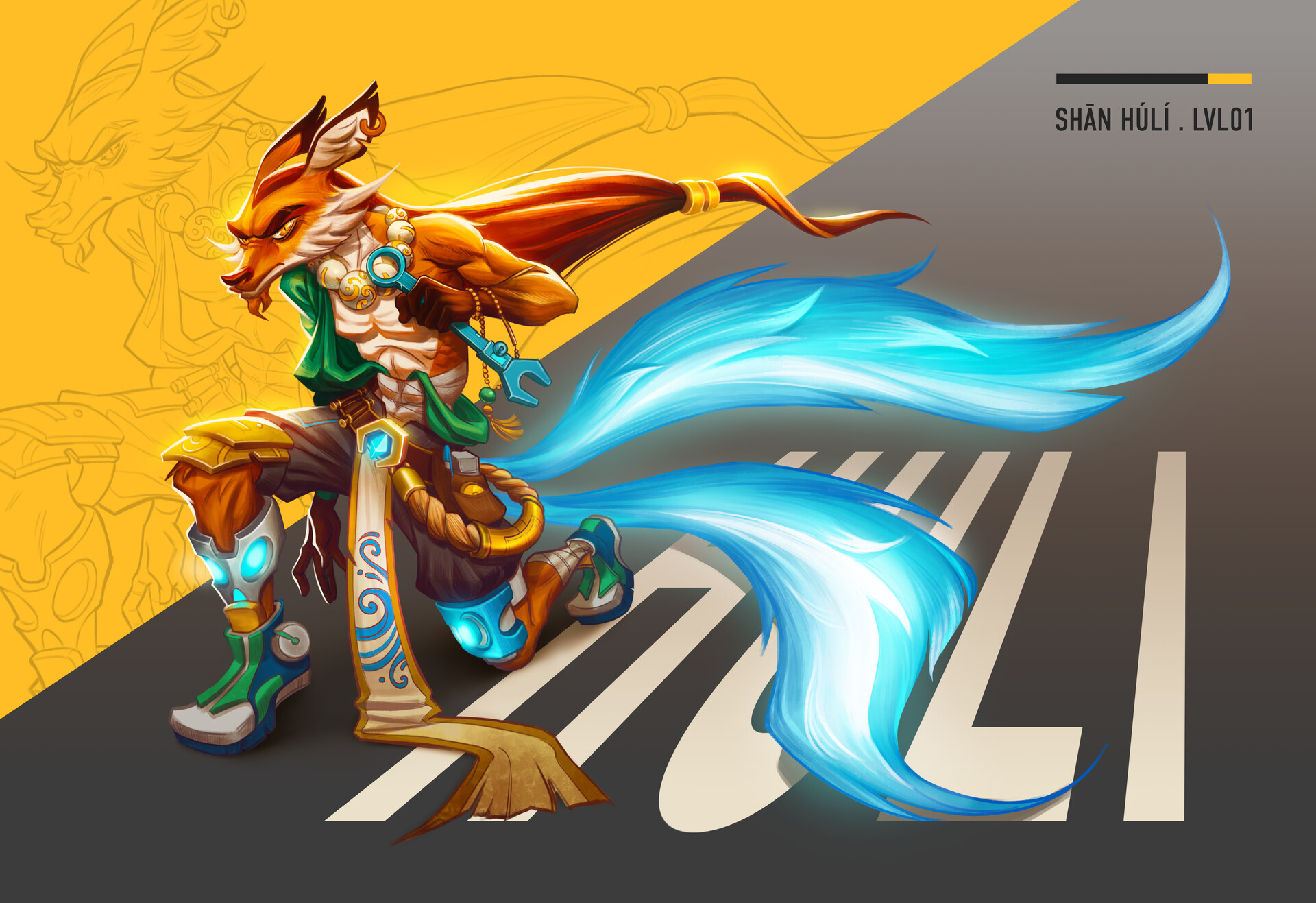 ArtStation - Shãn Húlí . RPG character