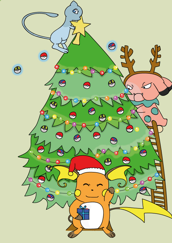 ArtStation - A Very Pokemon Christmas - Part 2