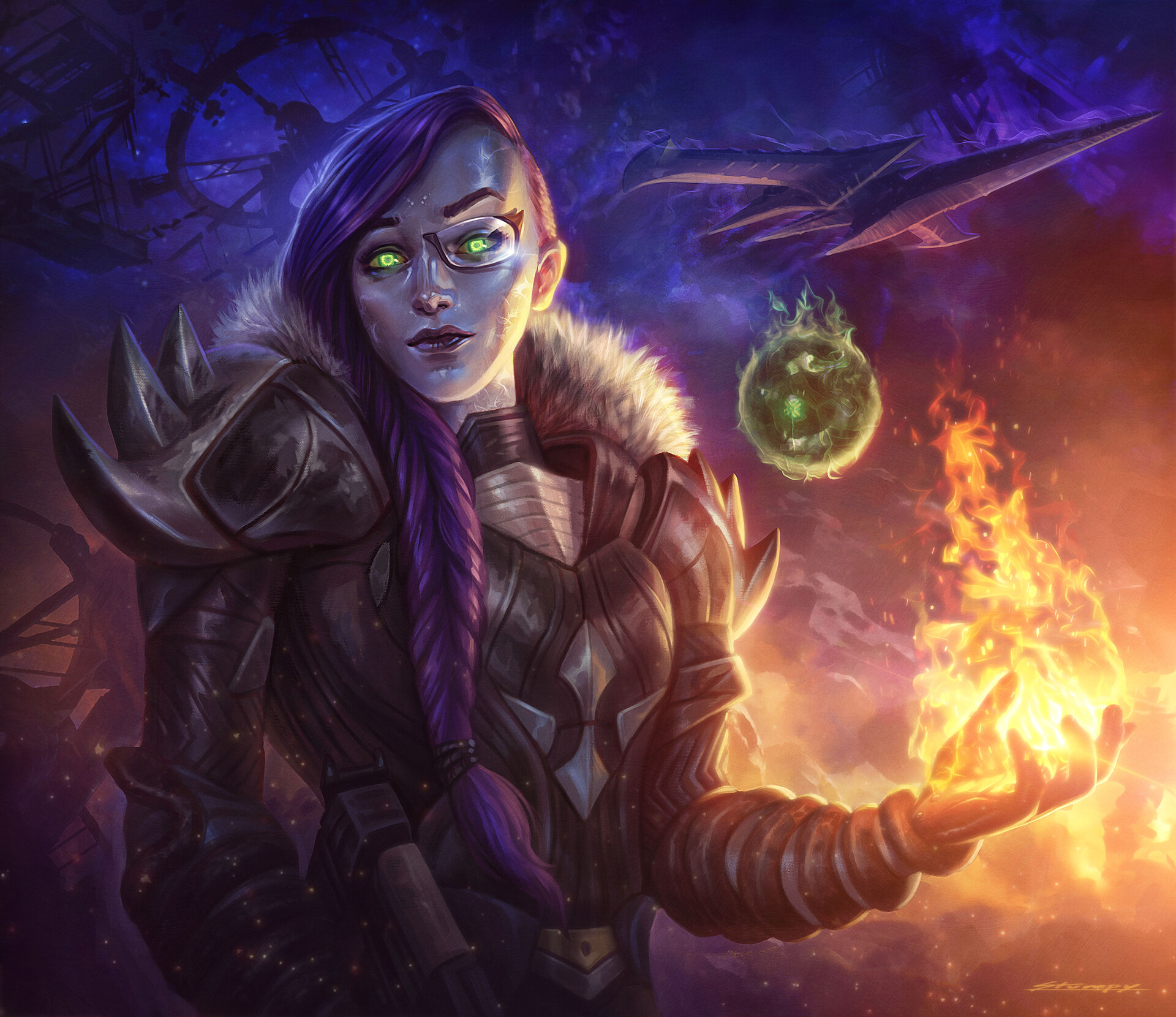 The Warrior by Carlos Garijo. : ReasonableFantasy