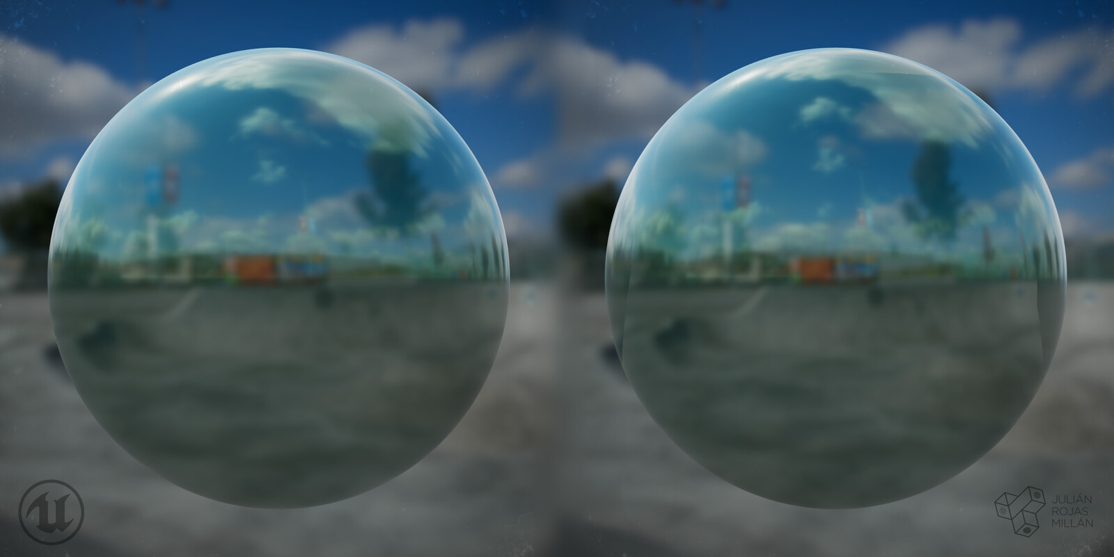 Julián Rojas Millán - Unreal Engine Translucent (Glass) Master Material