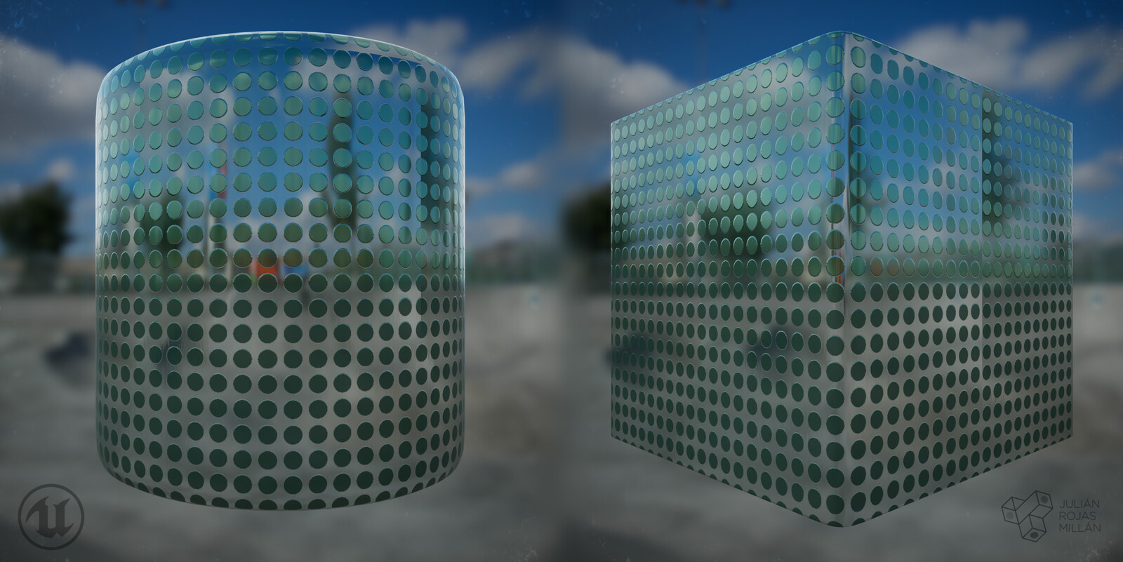 Julián Rojas Millán - Unreal Engine Translucent (Glass) Master Material