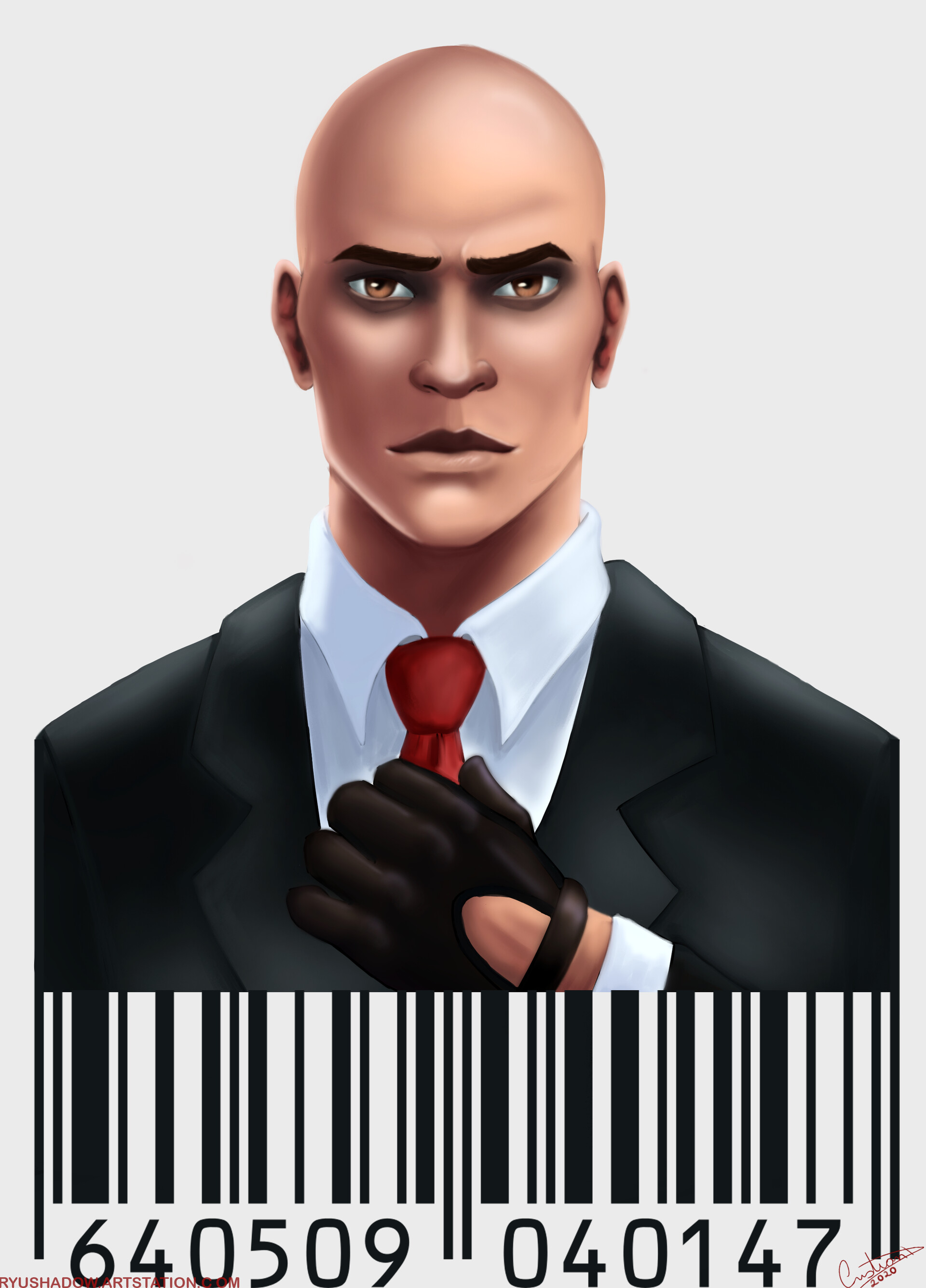 ArtStation - Hitman Agent 47